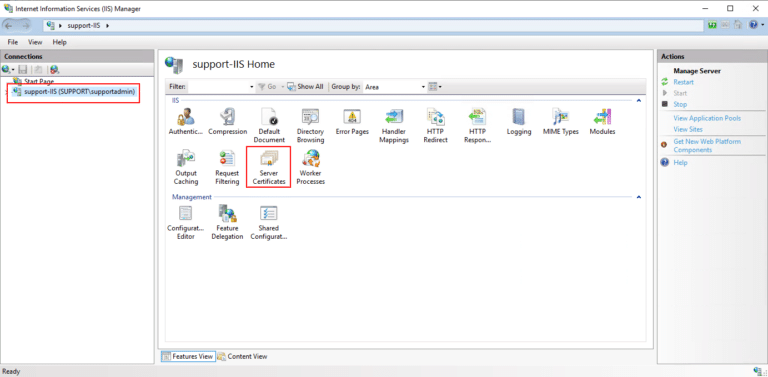 How To Generate A Pfx File On A Microsoft Iis 10 Web Server Trustzone