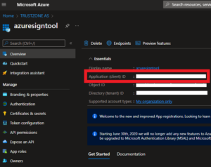 How to sign files with Azure Sign Tool - Trustzone